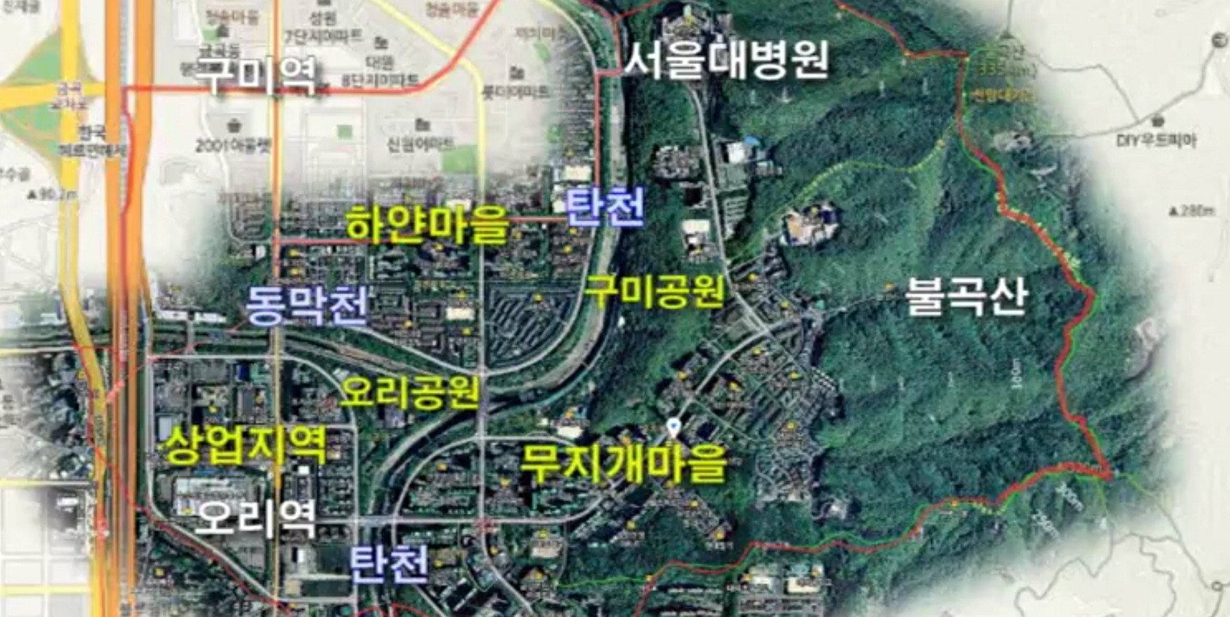 분당 구미동 하얀마을그랜드빌의 실거래가 시세 매물 주변정보 아파트는 호갱노노