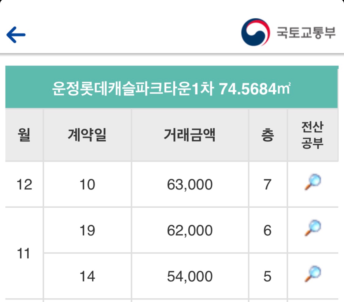 운정 야당동 한빛마을9단지롯데캐슬파크타운1차의 실거래가 시세 매물 주변정보 아파트는 호갱노노