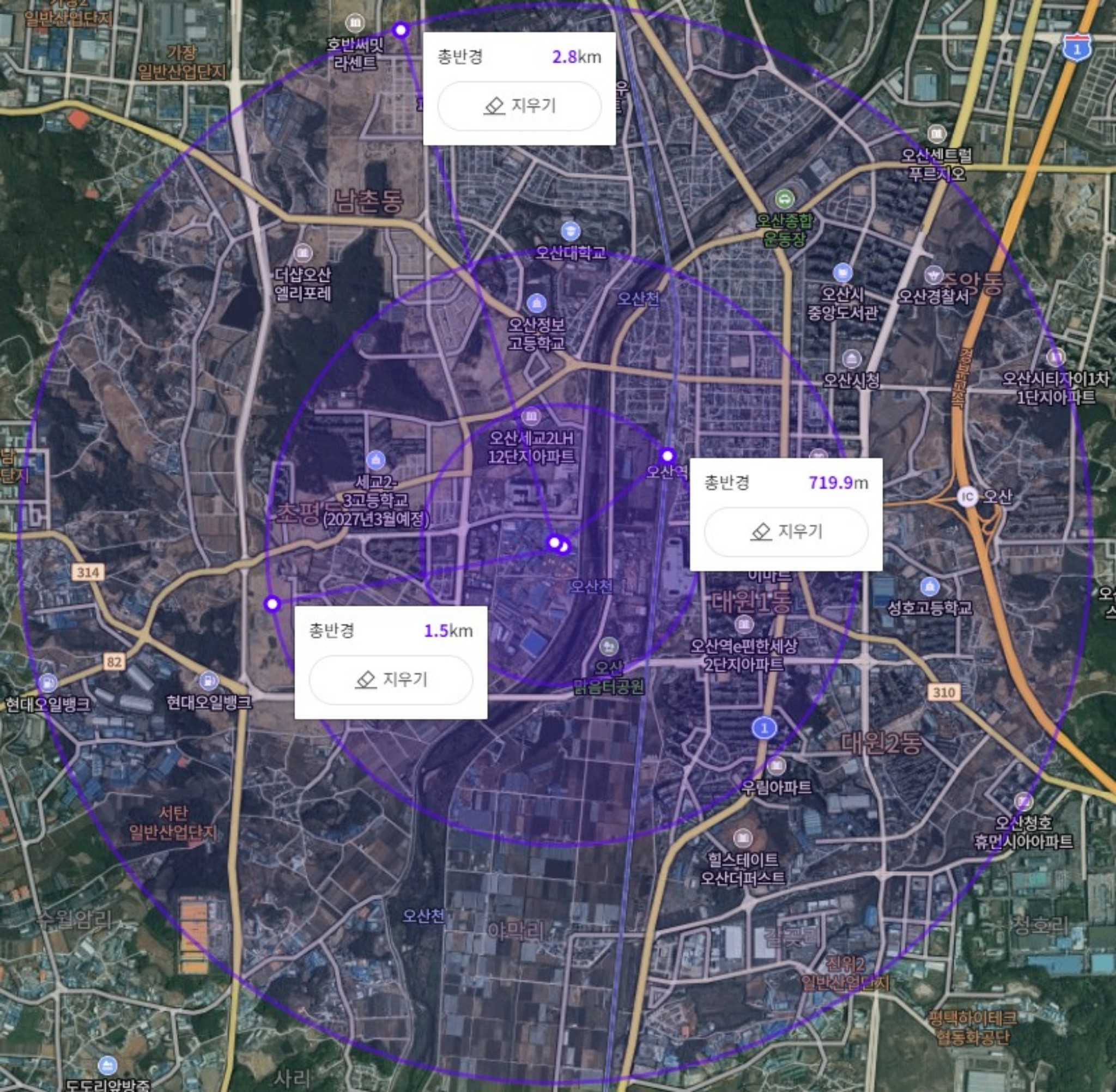오산역금강펜테리움의 이야기 아랫분 보니 세교 2지구 초입 호반이면 라센트 라포레 말하는거겠죠