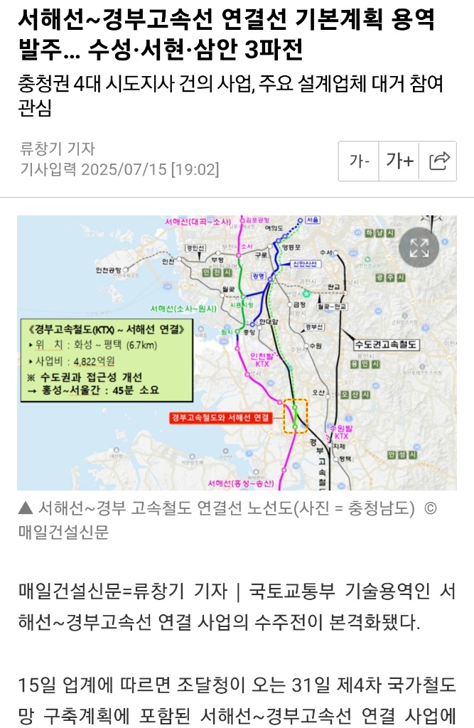 평택송담지엔하임2차의 이야기 | 기본계획 용역 발주 들어갔네요 2031년에는 KTX 타고 서울갈수있