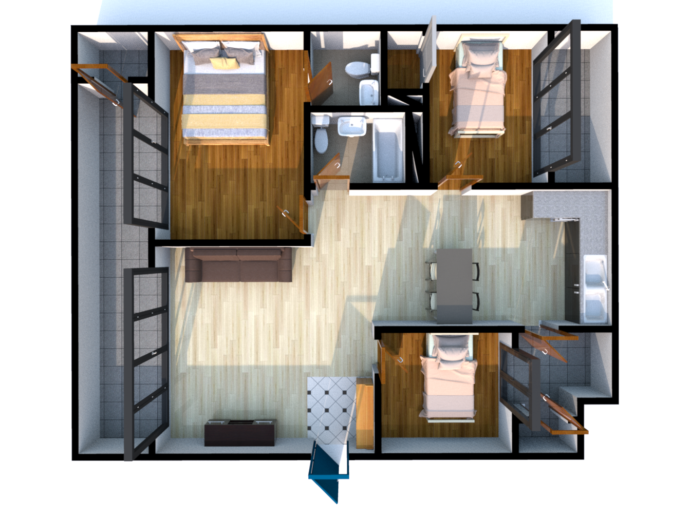 한사랑2차삼성의 이야기 | 평균적으로 입주민 연령대나 구성이 어떤가요?