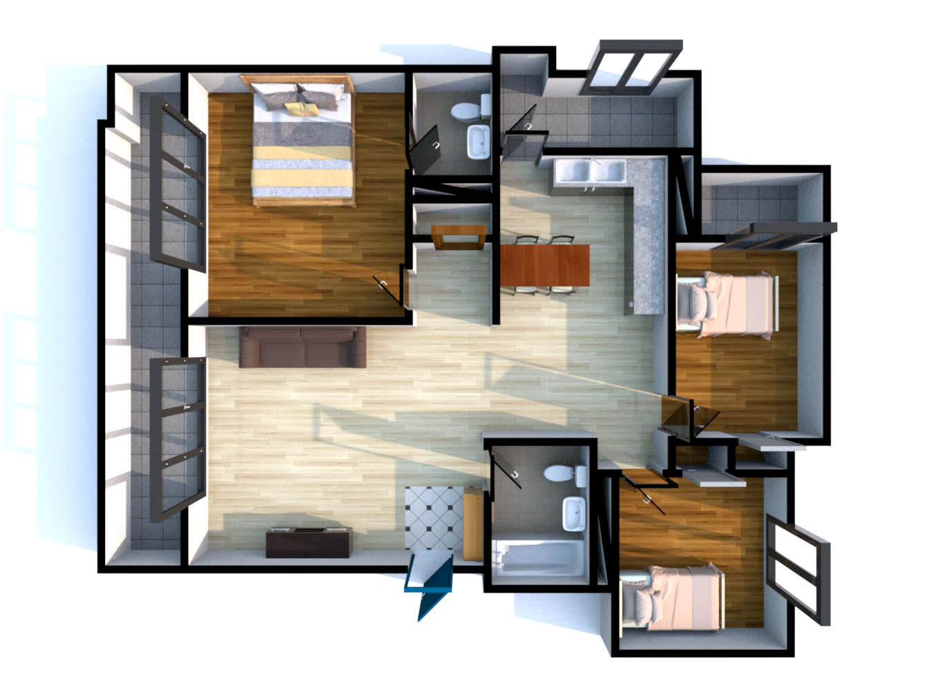 구서우성의 이야기 | 윗길 금샘로 에 붙은 동 4층에 사는데, 교통량이 많지는 않지만, 매연 냄새