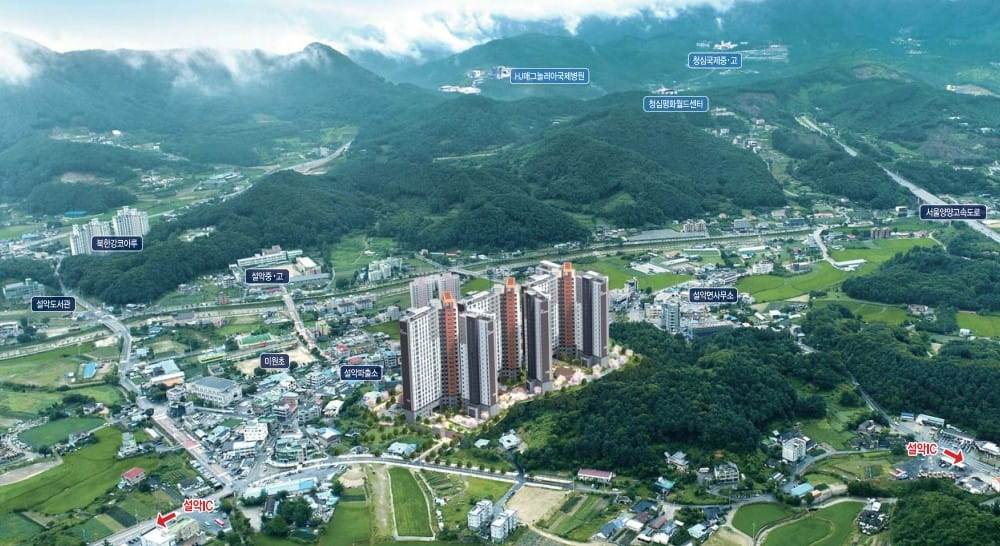 신천리 디엘본가평설악의 실거래가 시세 매물 주변정보 아파트는 호갱노노