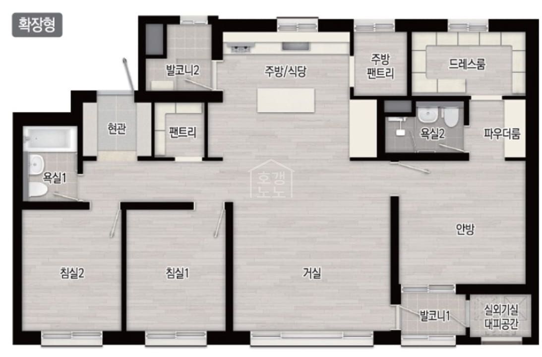 '봉담중흥S클래스센트럴에듀' 매매 5억 7,666 | 아파트는 호갱노노